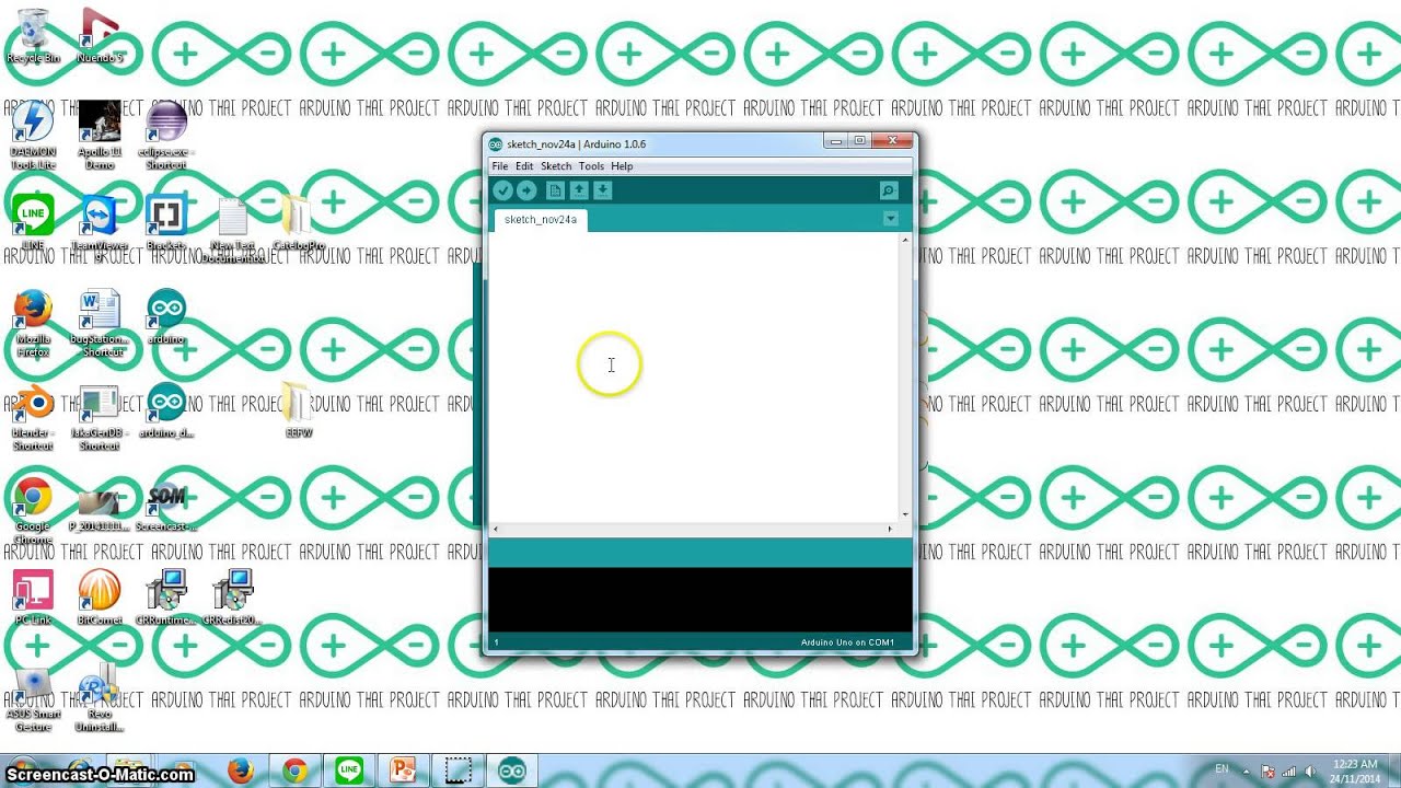 การเขียนโปรแกรมเบื้องต้นกับ Arduino C Youtube