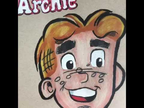 Drawing Archie (from the Archie comic book series) first step by step ...