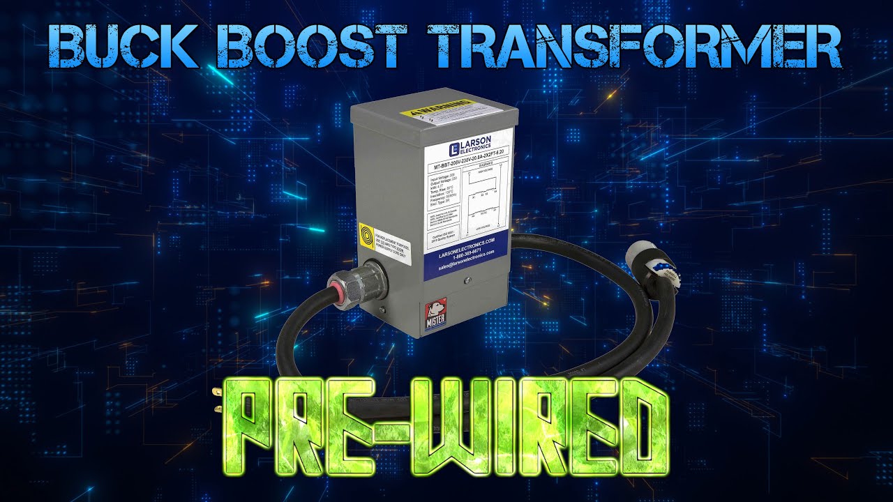 Voltage Issues? Buck Boost Transformers Correct Small Voltage Issues ...