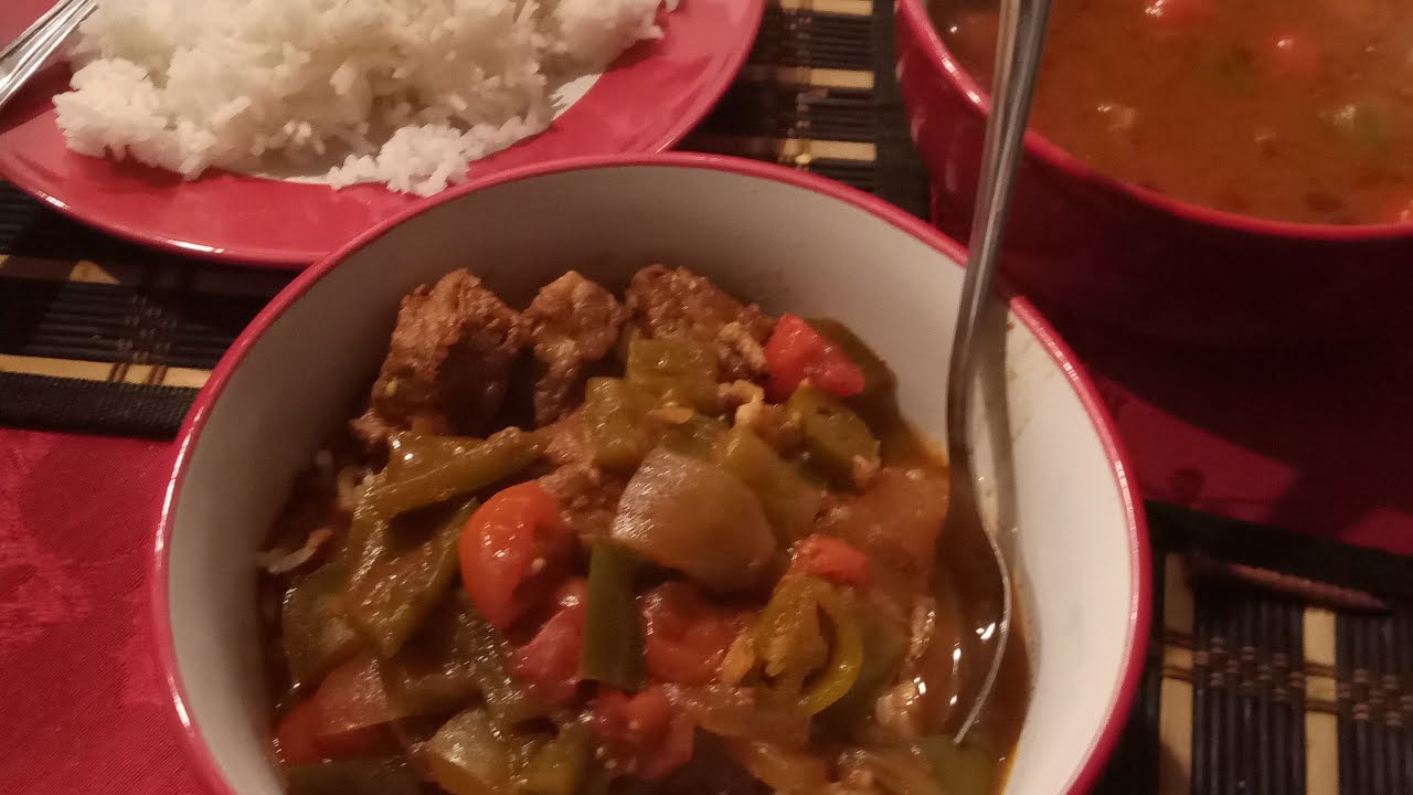 how to cook "CHICANA" a Hispanic stew, STEP by STEP - YouTube
