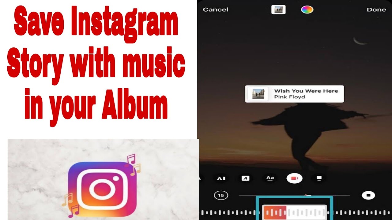 Save Instagram Story with Music in your Album |nimz zone| #nimzzone ...