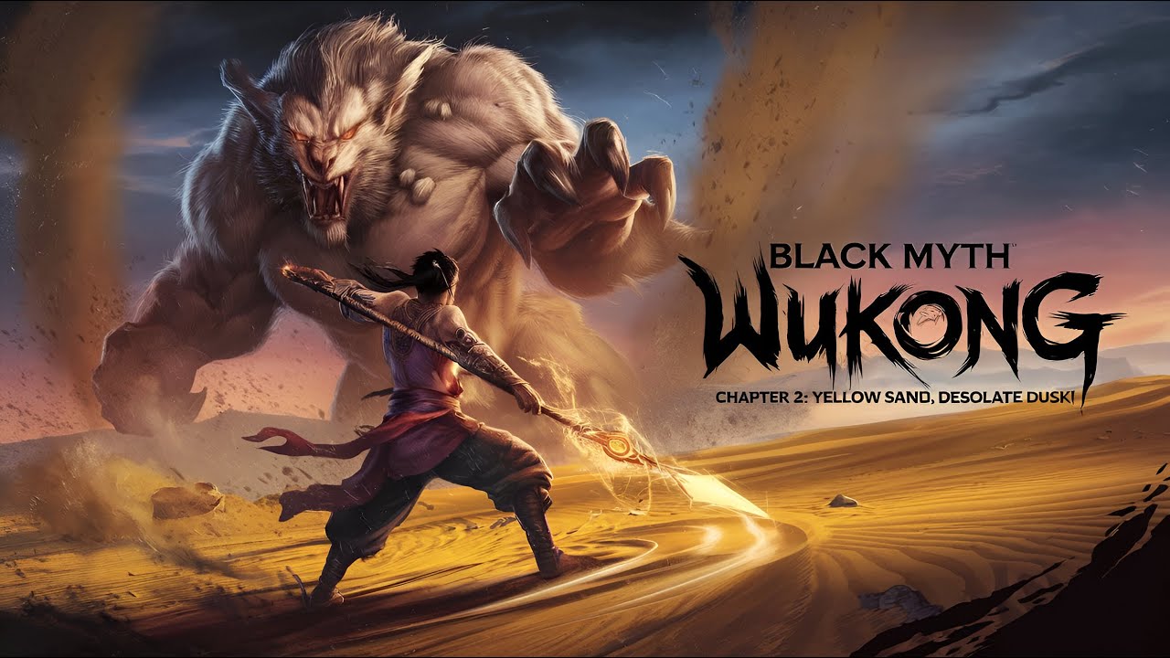 4K Black Myth: Wukong | Chapter 2 - Yellow Sand, Desolate Dusk # ...