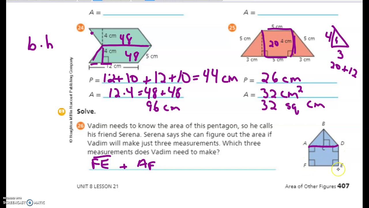 Area of Polygons - Day 3 - YouTube