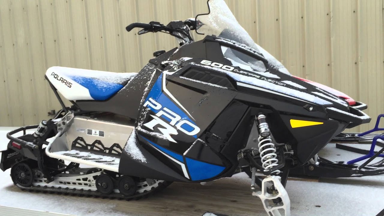 Reverse Auction Sled.....Brand New 2013 Polaris 600 Rush Pro R - YouTube