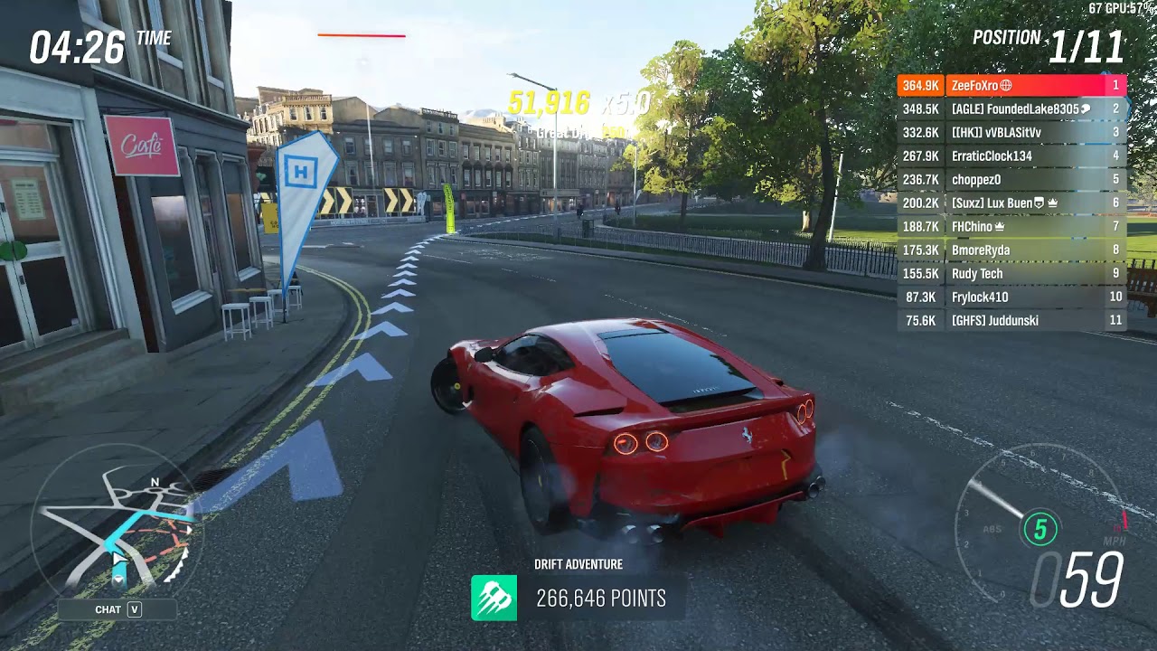 RWD Drift Try Ferrari 812 Superfast - YouTube