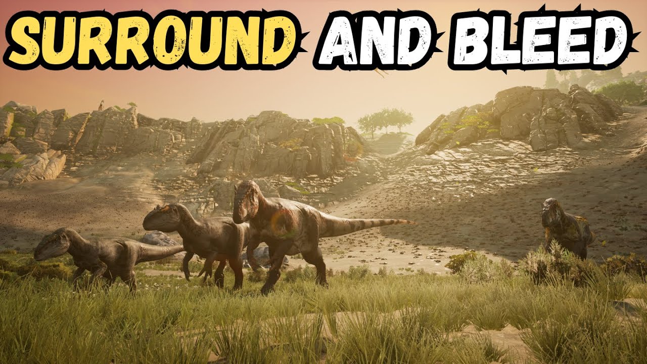 Our allosaurus pack experience | Path Of Titans let's play/pvp - YouTube