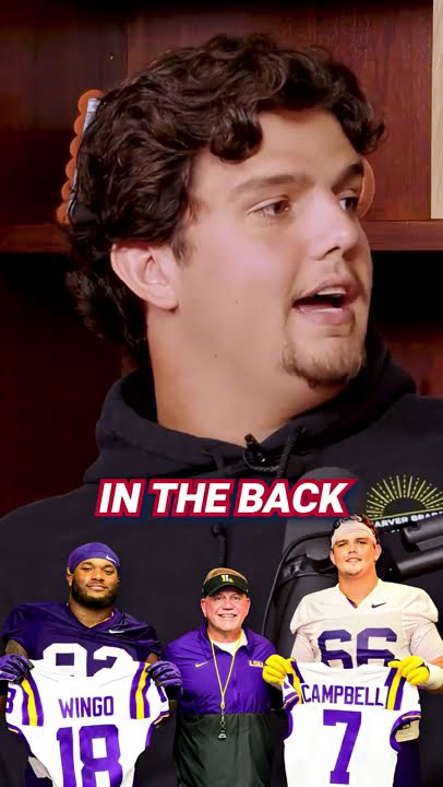 Will Campbell on the history behind LSU's number 7 🏈 - YouTube