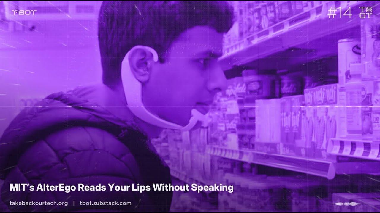 New Device Lets You Talk Without Speaking - YouTube