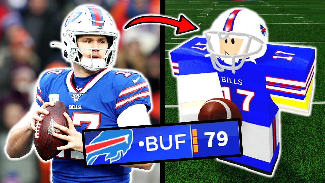 JOSH ALLEN DIMES IN ROBLOX! (FOOTBALL FUSION) - YouTube
