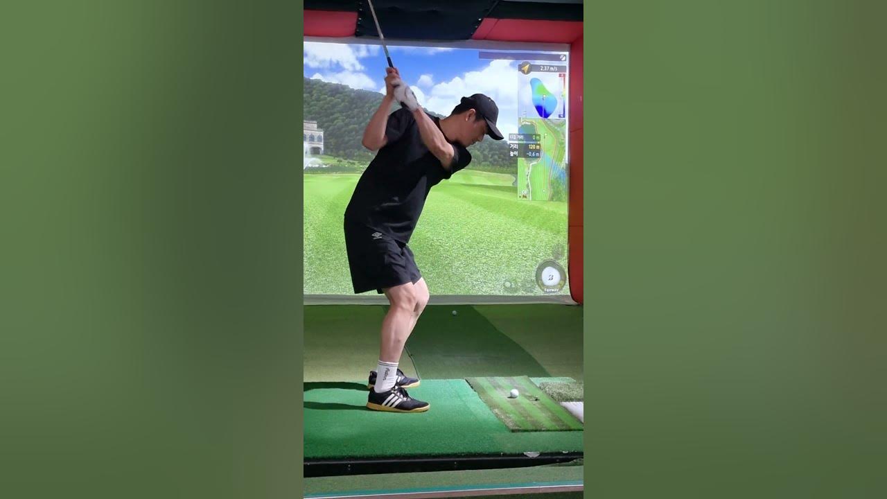 9언더형님 피칭웨지 딱120미터 교과서 스트레이트샷😱ㅋ골프골프존스크린골프nx골프존cc필드필드골프필드레슨웨지퍼터아이언비거리골프레슨숏게임숏아이언