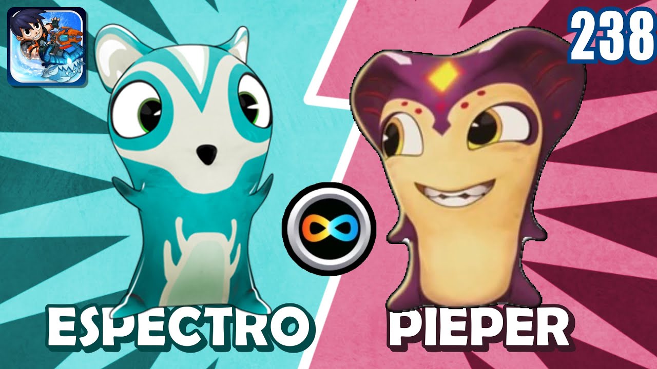 👻 ESPECTRO & PIEPER 🎶 Canción Terrorífica | Slugterra: Slug It Out 2 ...