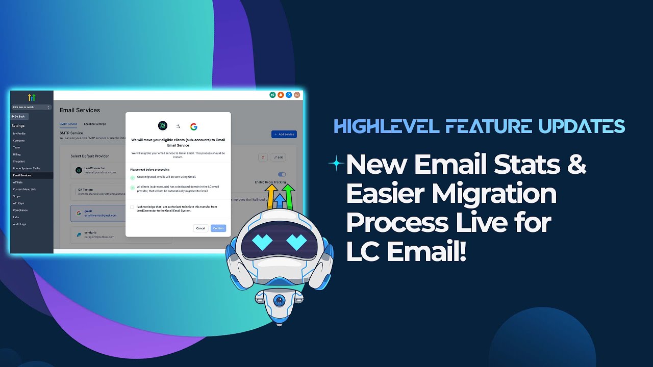 New Email Stats & Easier Migration Process Live for LC Email! - YouTube