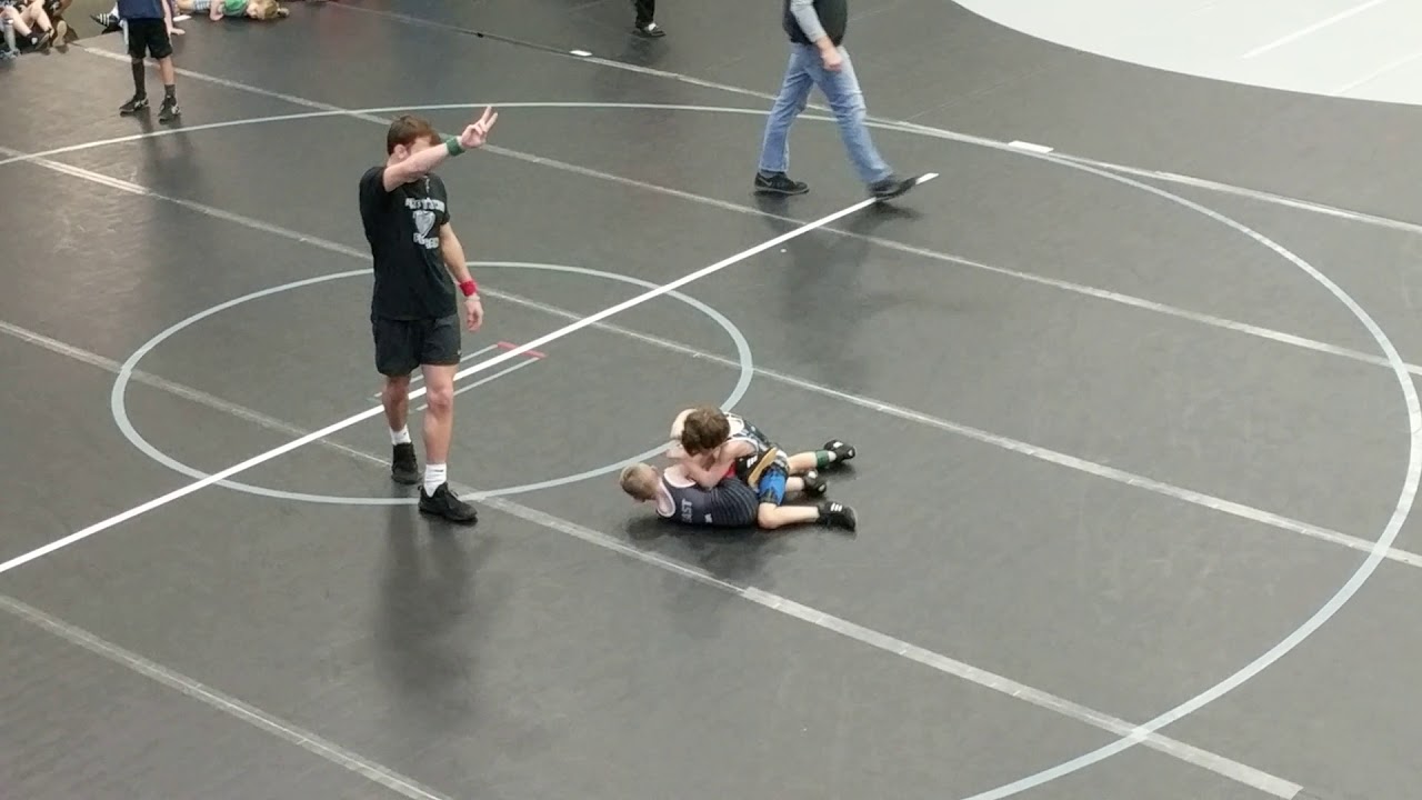30 Second pin. Kid goes beast mode. - YouTube