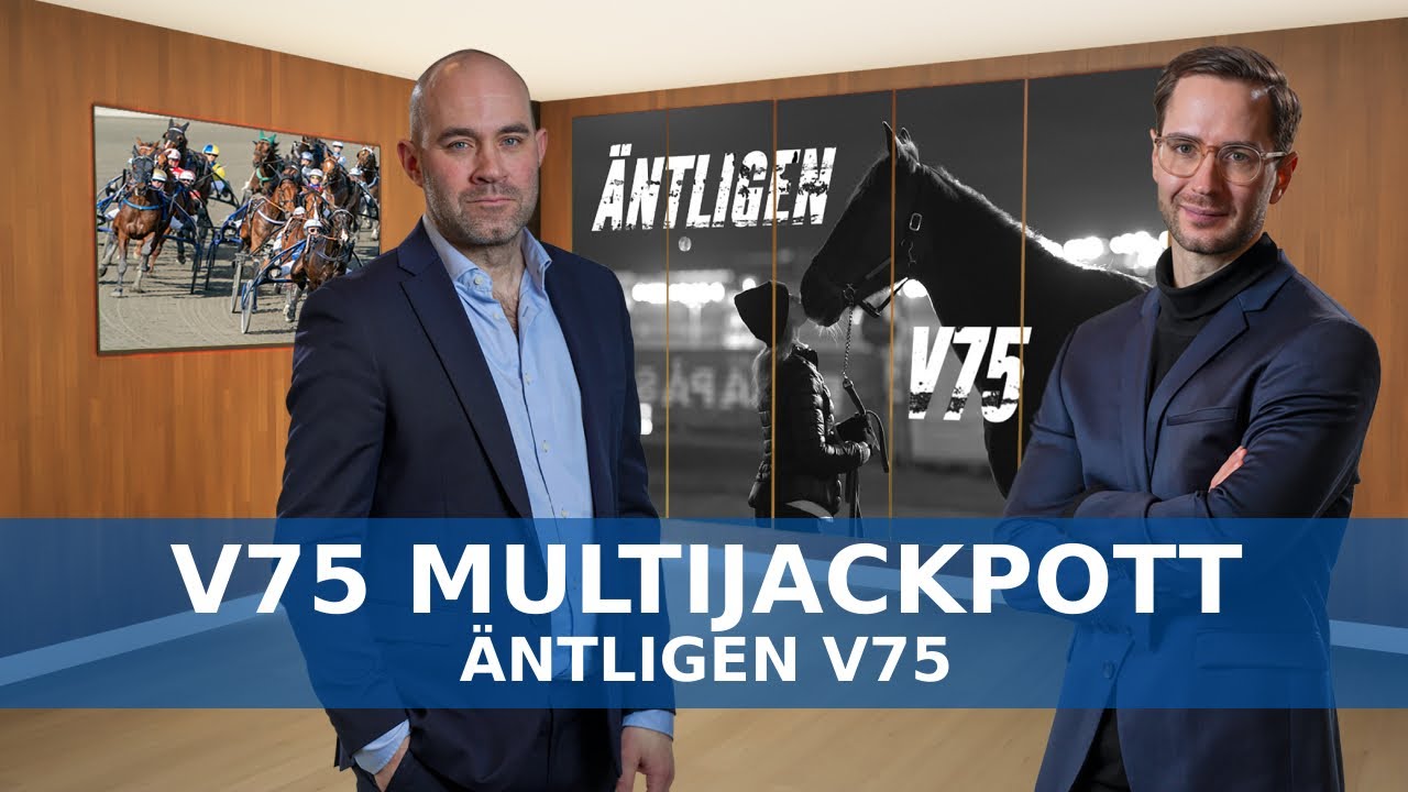 V75 tips | Äntligen V75 - Multijackpott! - YouTube