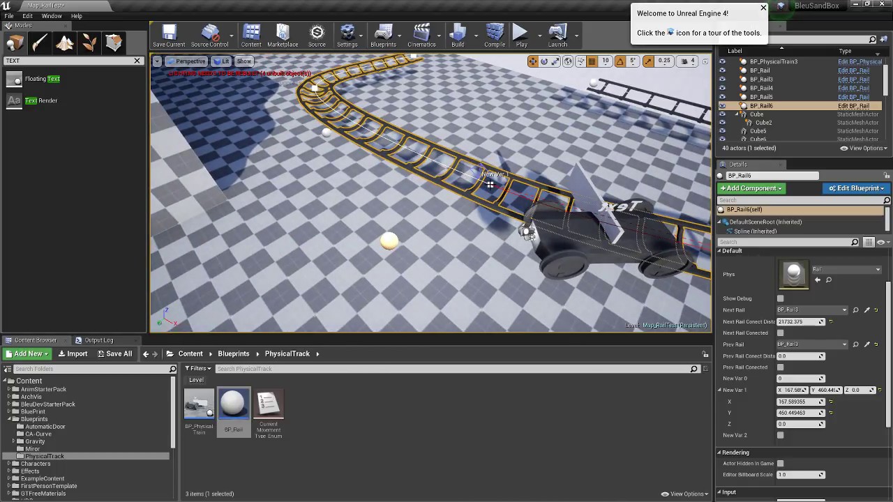 BleuSandBox - Physical Spline : Train driver (02 February 2018) - YouTube