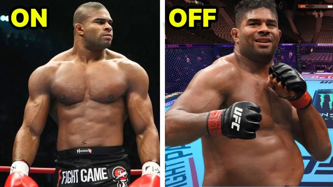 7 MMA Fighters Who Clearly Lost Their Physique When OFF 'ROIDS!' - YouTube