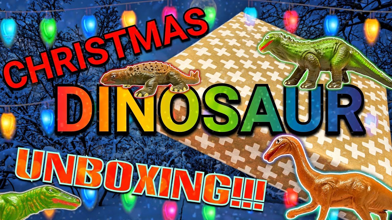 I got an INCREDIBLE SURPRISE Christmas gift!!! Super RARE Dinosaur ...