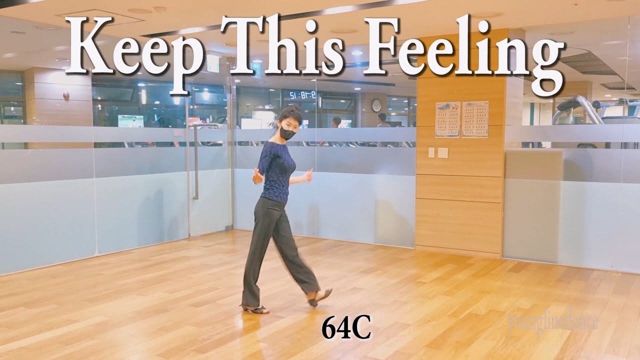 Keep This Feeling linedance / Cho: Darren Bailey - YouTube