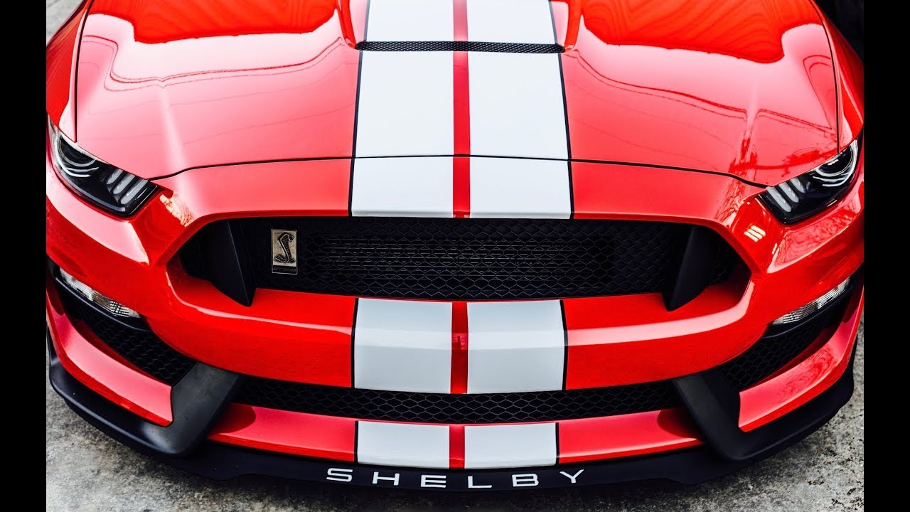 SHELBY GT350 Front Spoiler Lettering Install | Auto Fanatic - YouTube