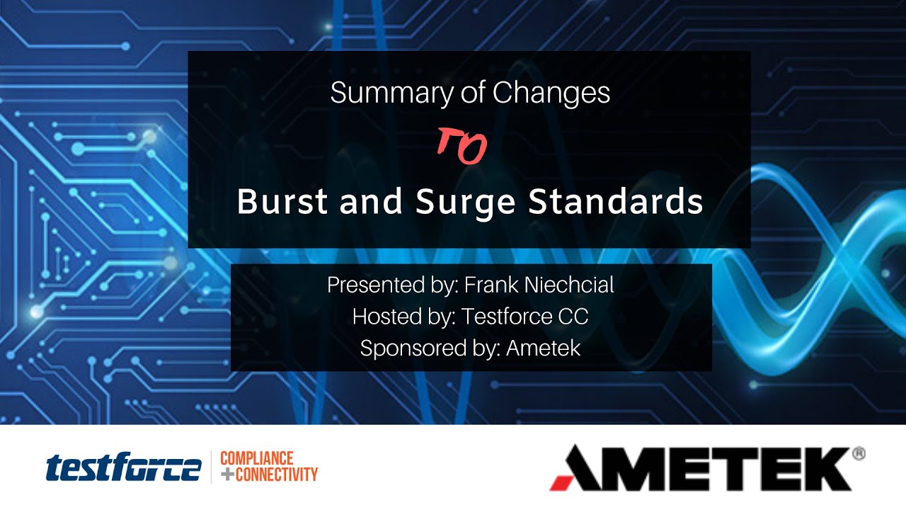 Summary of Changes to Burst and Surge Standards - YouTube