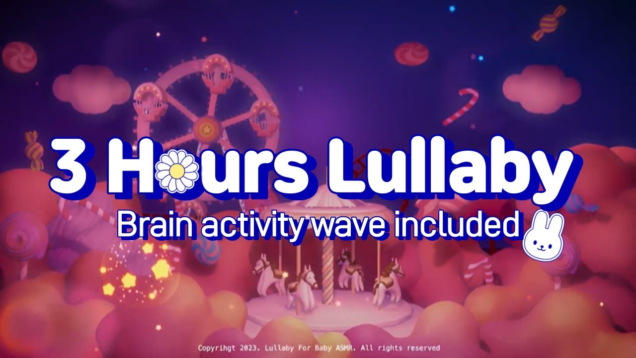 BABY LULLABY💤 Relaxing Bedtime Lullaby ♫ Sleep Music ♫ Simple Animation ...