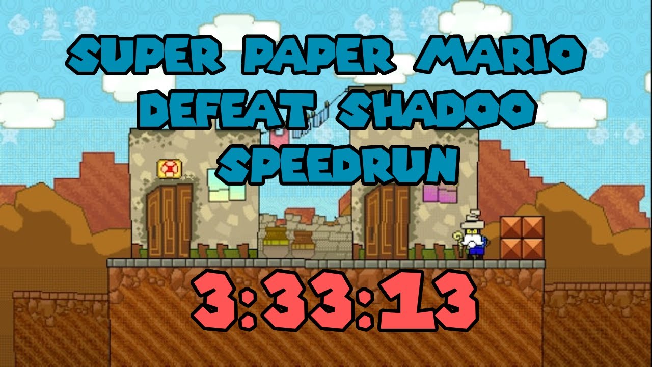Super Paper Mario Shadoo