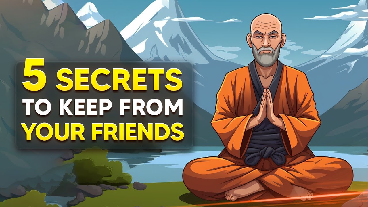 Keep These 5 Secrets From Your Friends - A buddhist story - YouTube