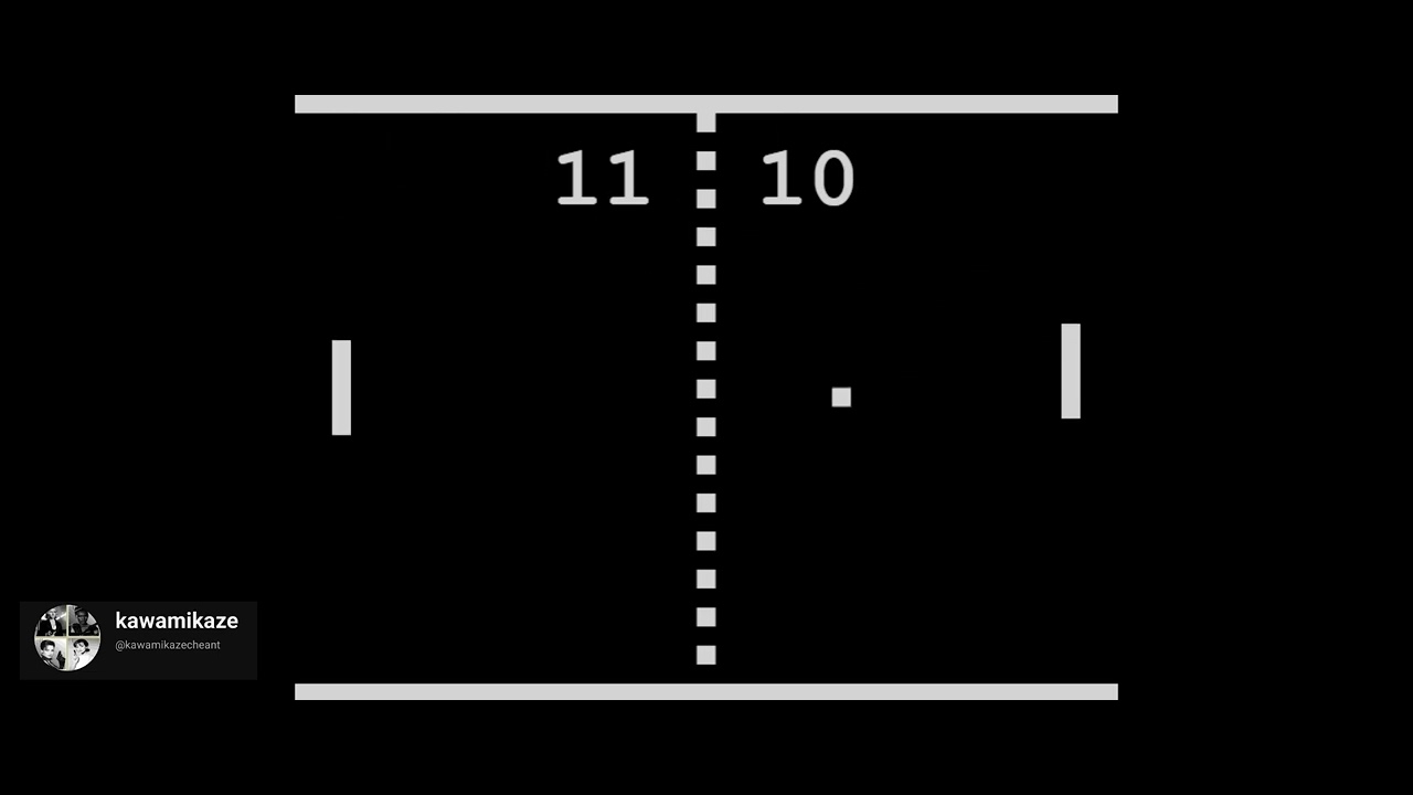 [ WEB BROWSER ] Pong ( A few minutes of gameplay ) - Hard - 15/20 ( I ...