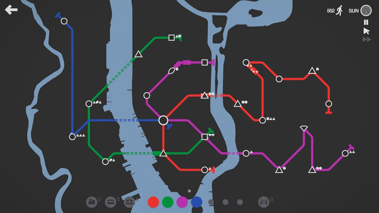 Mini Metro New York City Gameplay #3 - YouTube