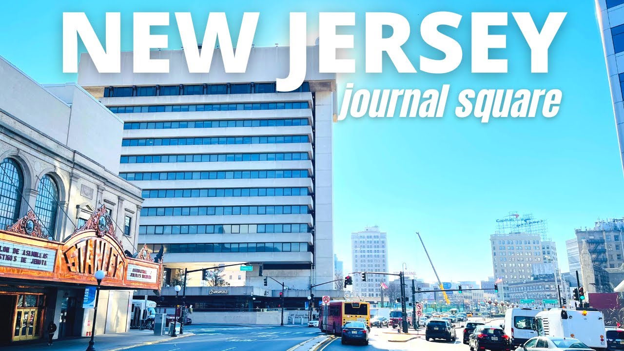 Journal Square Jersey City Walking Tour 4K Video Travel Vlog New Jersey ...