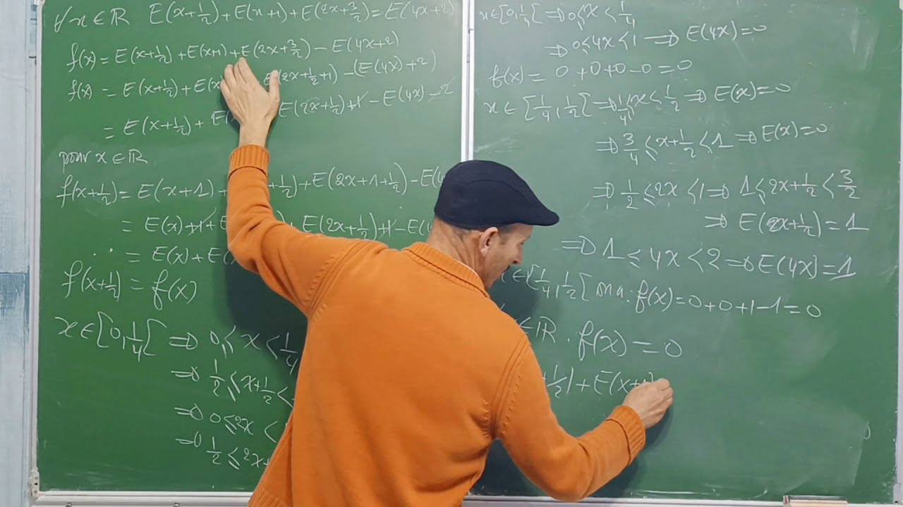 fonction partie entiere - YouTube