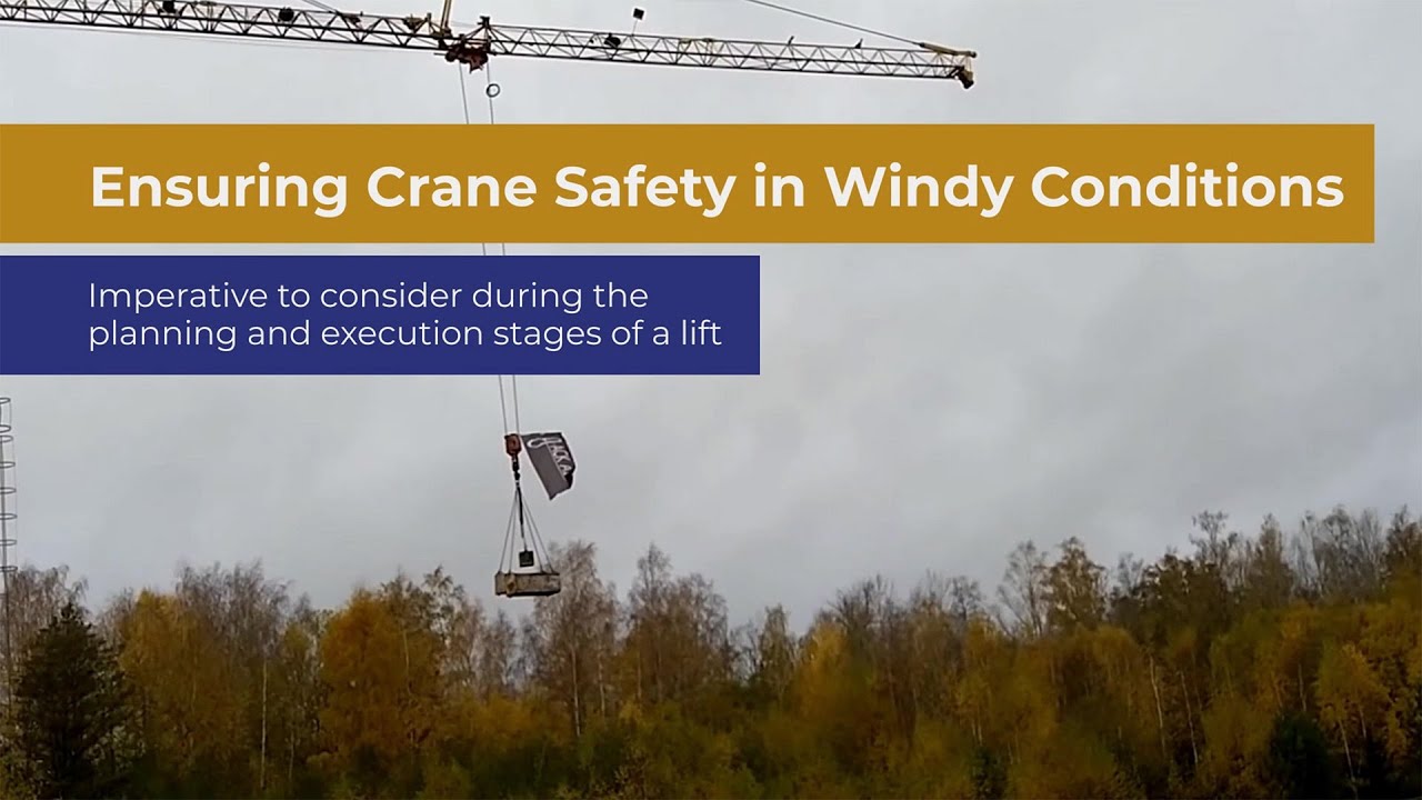 Crane Safety In The Wind 🏗️ AP Crane Training - YouTube