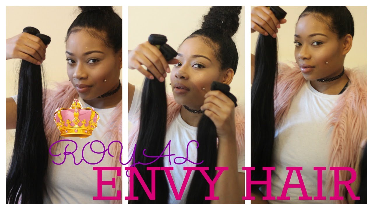 Royal Envy Hair Co.| Unboxing| Brazilian Straight | - YouTube