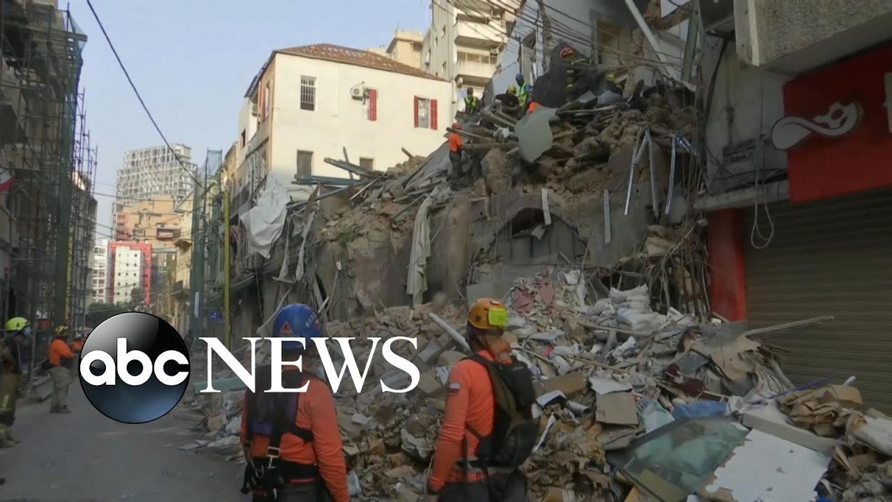 Reports of possible survivors buried in rubble month after Beirut ...