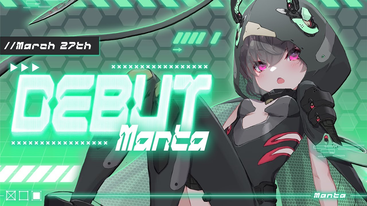 Manta's VTuber Debut [Full VOD] - YouTube