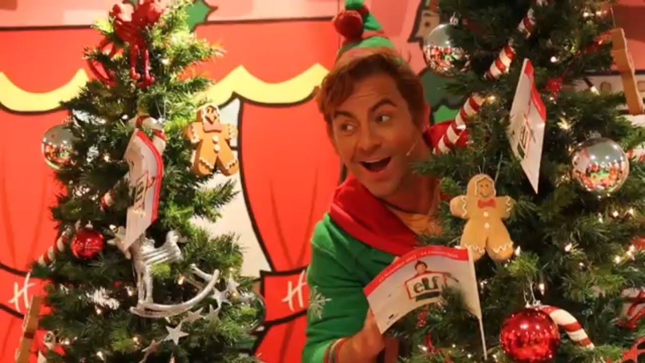 Ben Forster - Elf the Musical Press Launch at Hamleys Store, Manchester ...