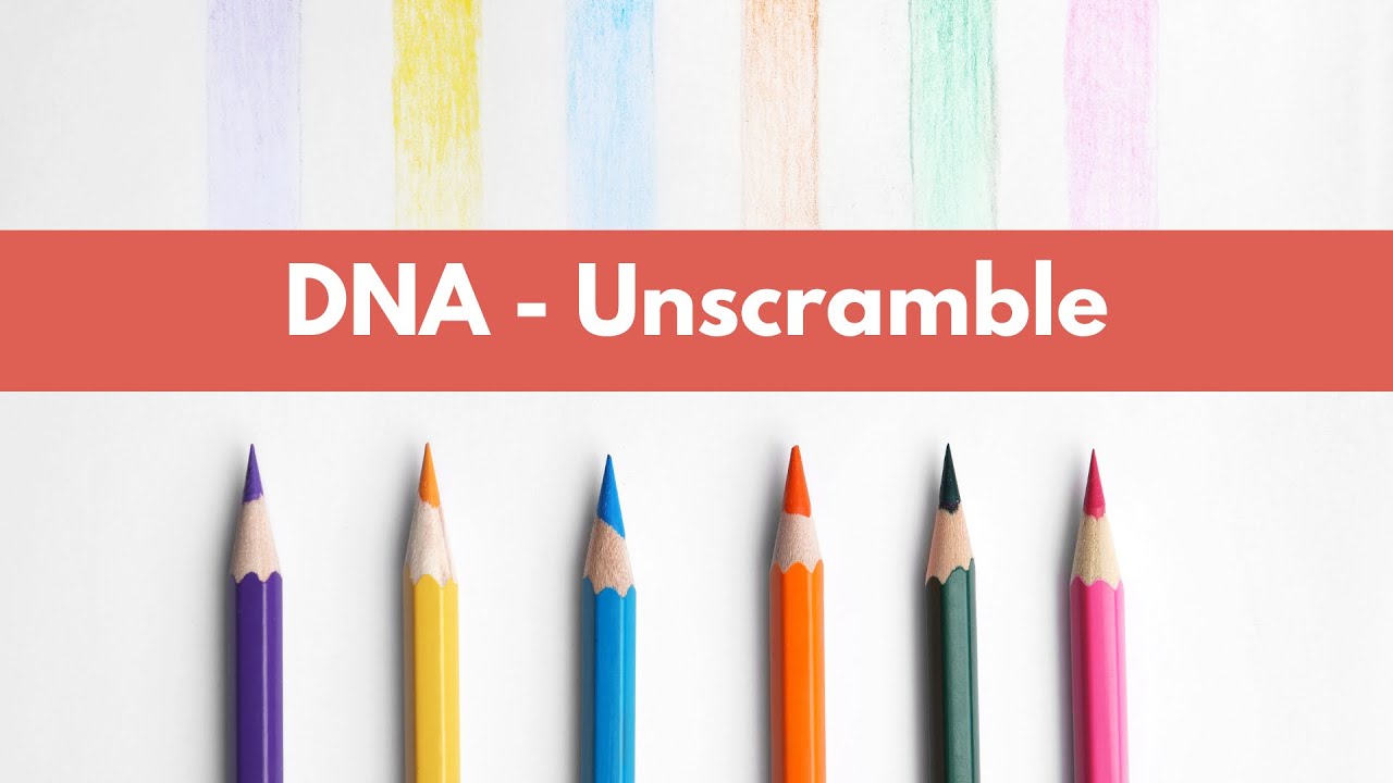 DNA SCIENCE ACTIVITY - SCRAMBLE WORDS UNSCRAMBLE VOCABULARY WORD GAME ...