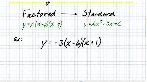 Converting Between Quadratic Forms - YouTube