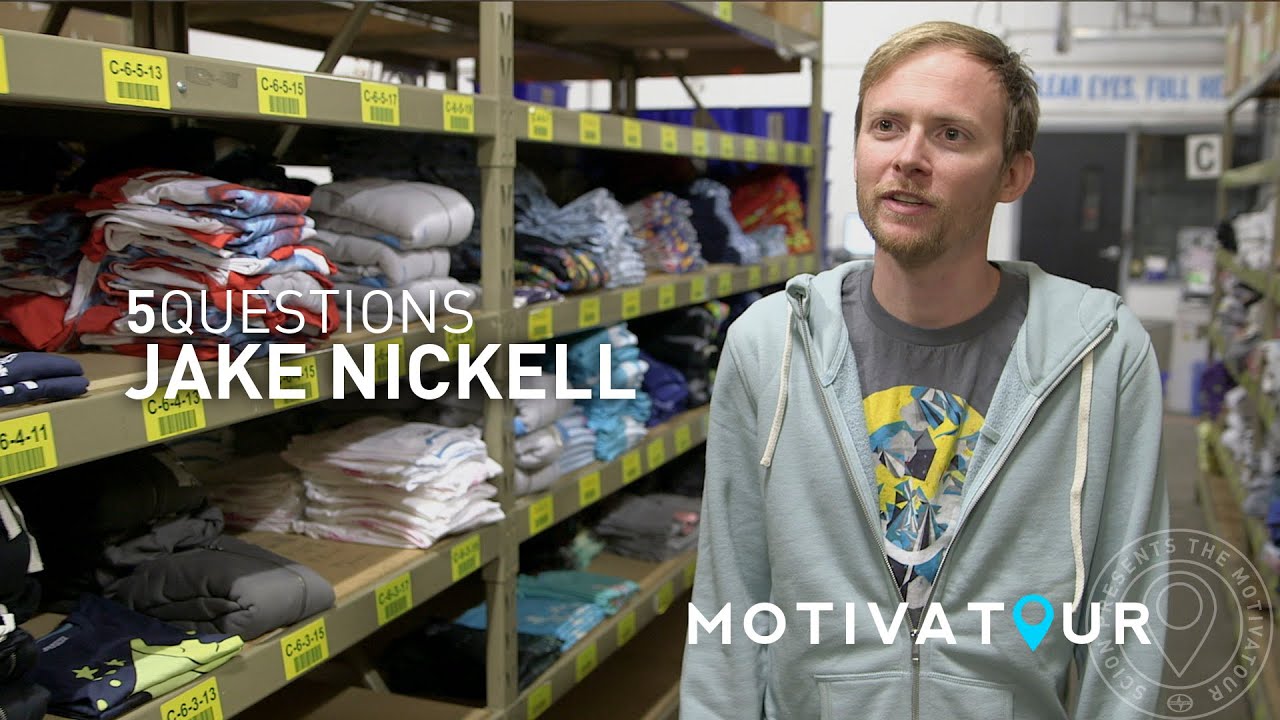 Scion Motivatour - 5 Questions with Jake Nickell of Threadless - YouTube