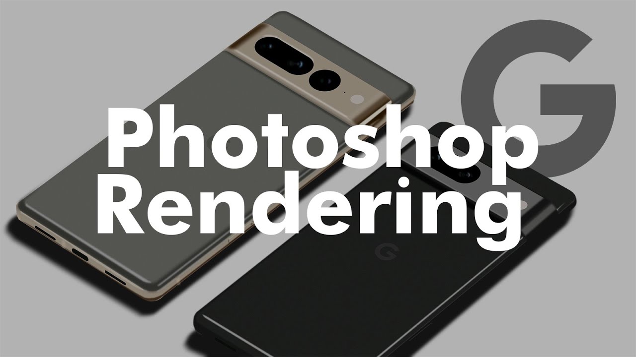 How to Render Photo Realistic Products in Photoshop- Episode 2- Google ...