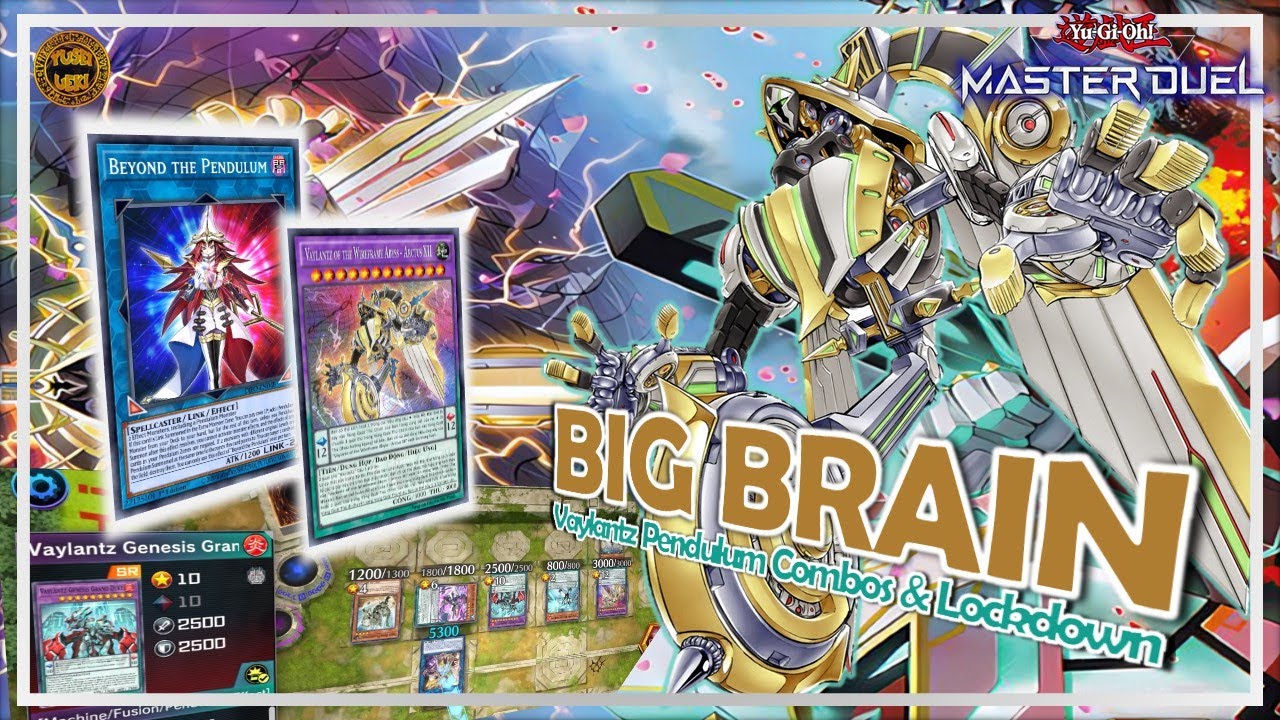 Yugioh MASTER DUEL | NEW VAYLANTZ BIG BRAIN DECK, Lockdown Purrely Kashtira Meta! | 遊戯王マスターデュエル ...