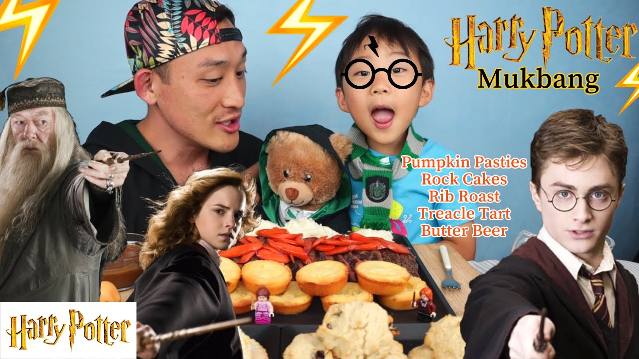 EATING POPULAR FOODS FROM HARRY POTTER!! - YouTube