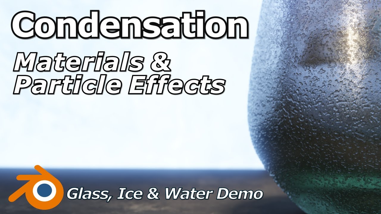 Condensation Materials & Particle Effects | Water Droplets Particle ...