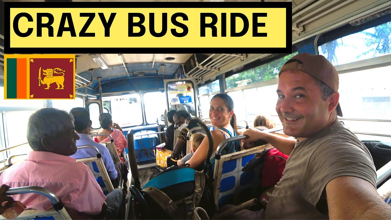$ 0.35 Sri Lanka Local Bus To Galle 🇱🇰 - YouTube
