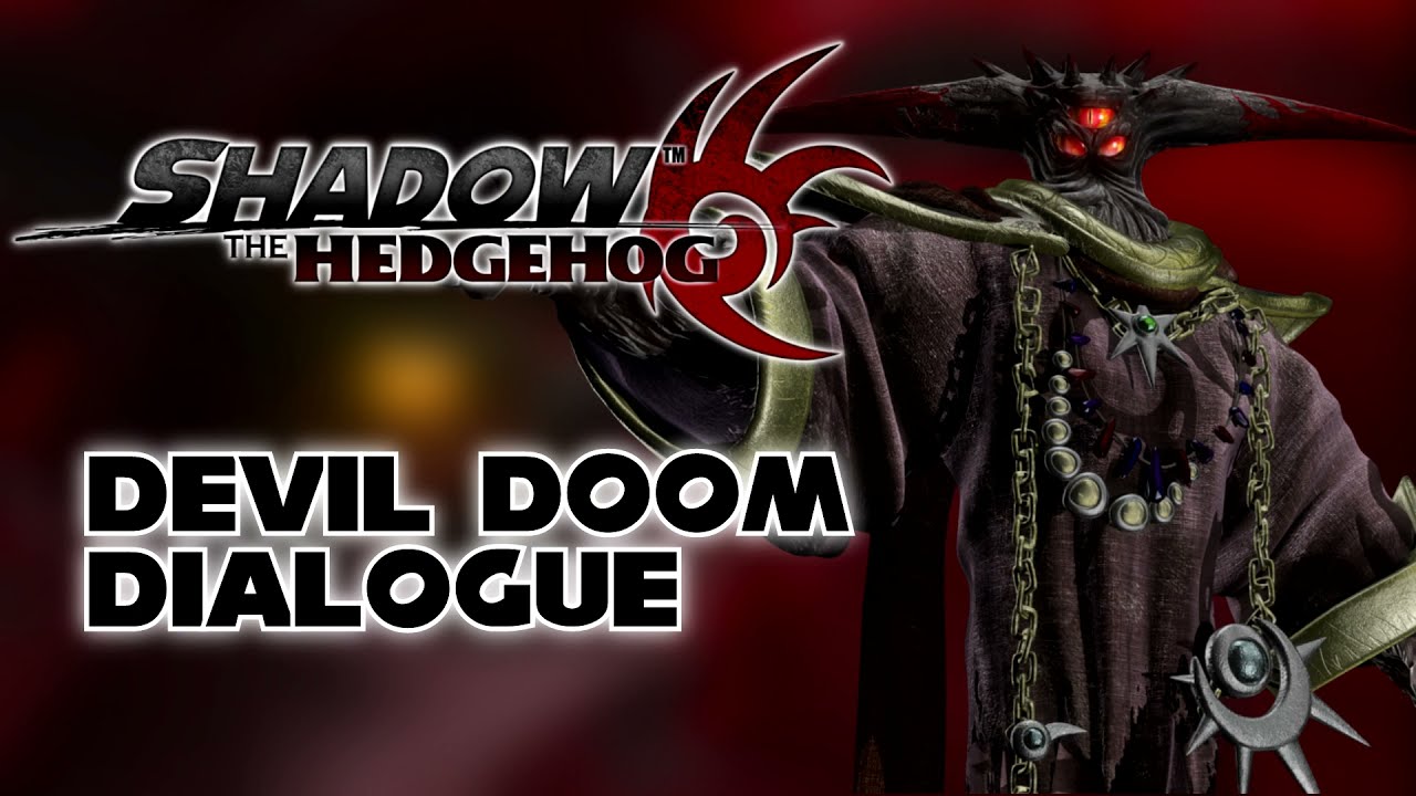Devil Doom Dialogue - Shadow the Hedgehog - YouTube