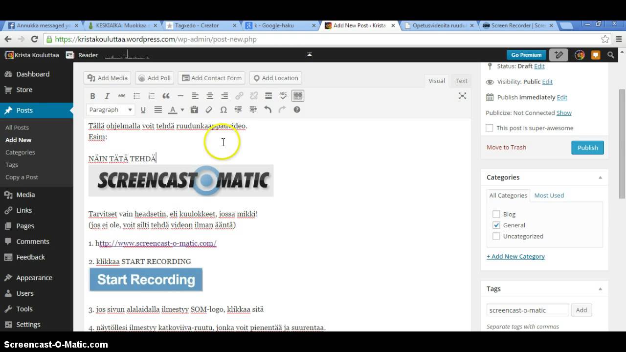 screencast-o-matic - YouTube