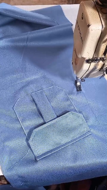tips menjahit saku tempel dengan mudah ,saku PDH#sewing - YouTube
