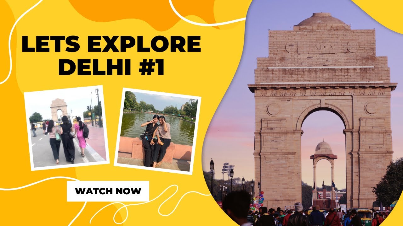 My first Delhi vlogs/ Exploring with my new frnds / Random Video ...