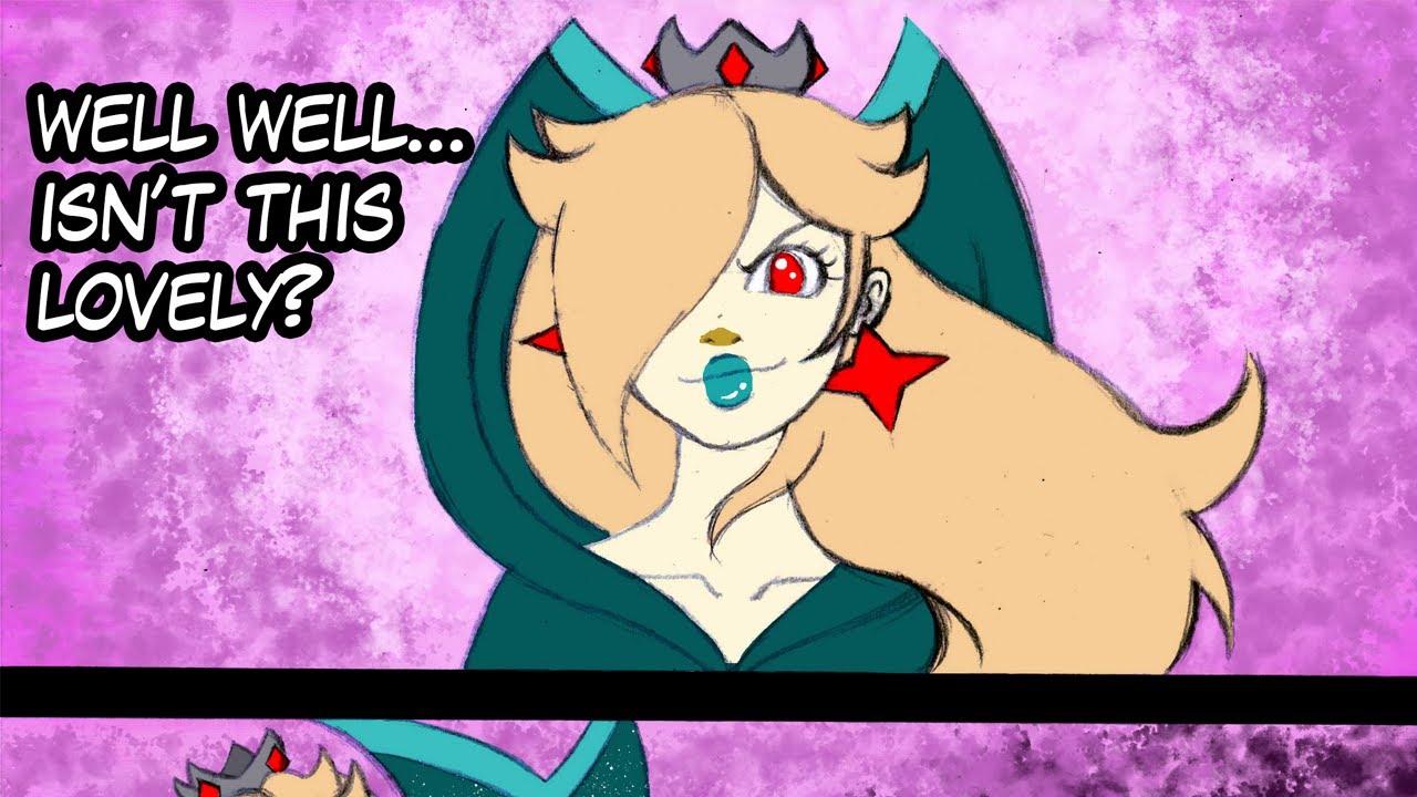 Shadow Queen Rosalina TG Transformation (COMIC) + (MORPH) - YouTube
