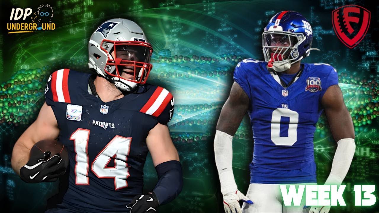 IDP Underground: Week 13 NFL Recap & Monday Night Football Preview ...